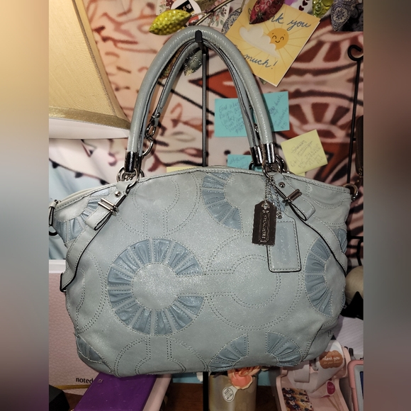 Coach | Bags | Coach Madison Sofia Rare Color Euc | Poshmark